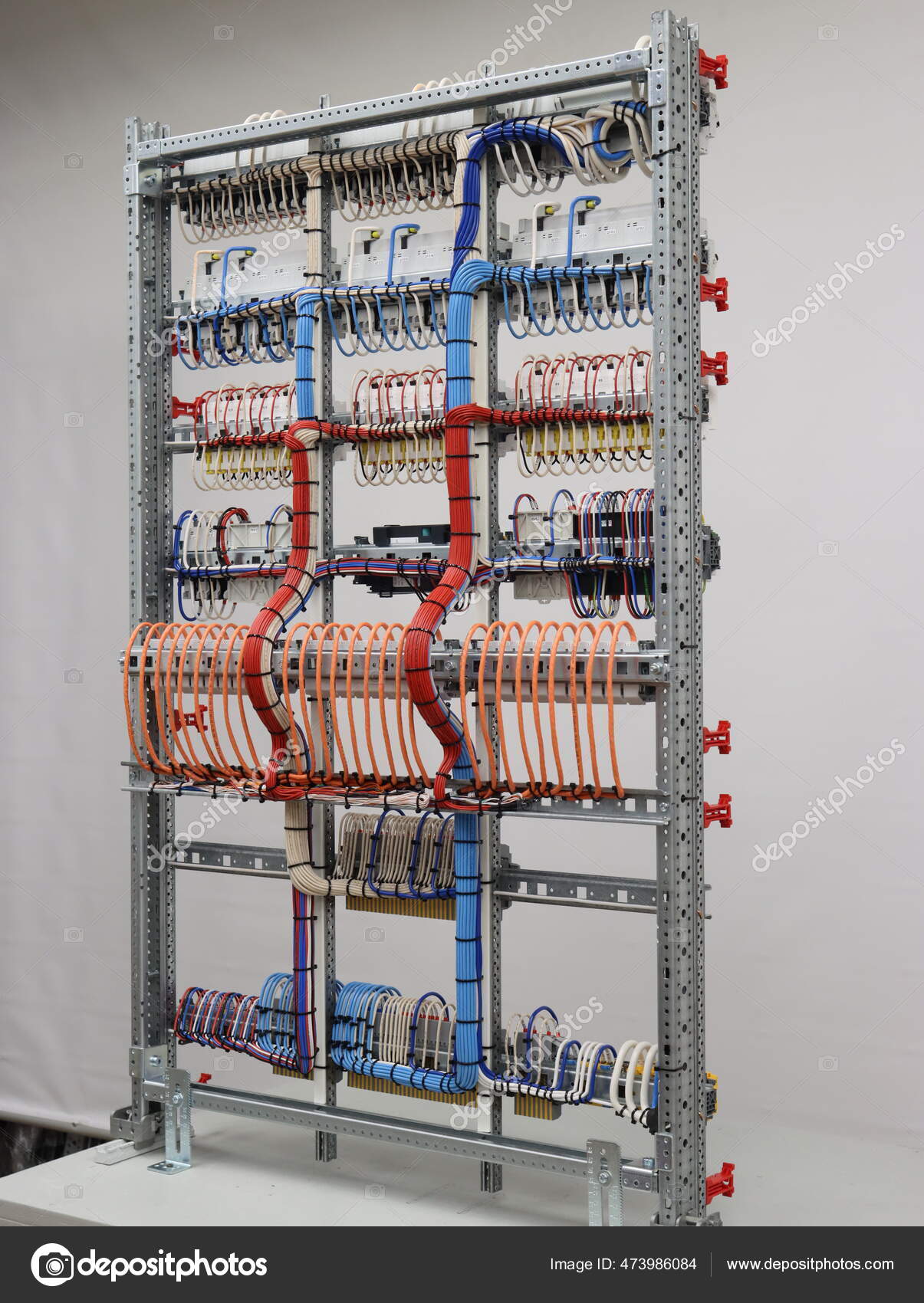 Electric Panel Apartments Private Residences Smart Home System – Stock ...