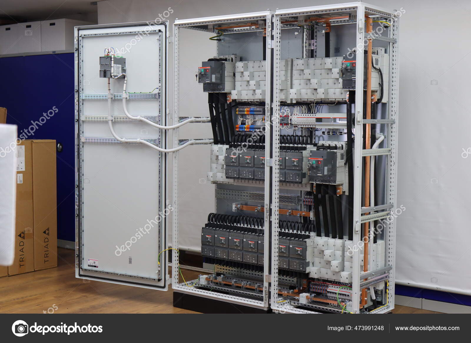 Electric Panel Apartments Private Residences Smart Home System – Stock ...