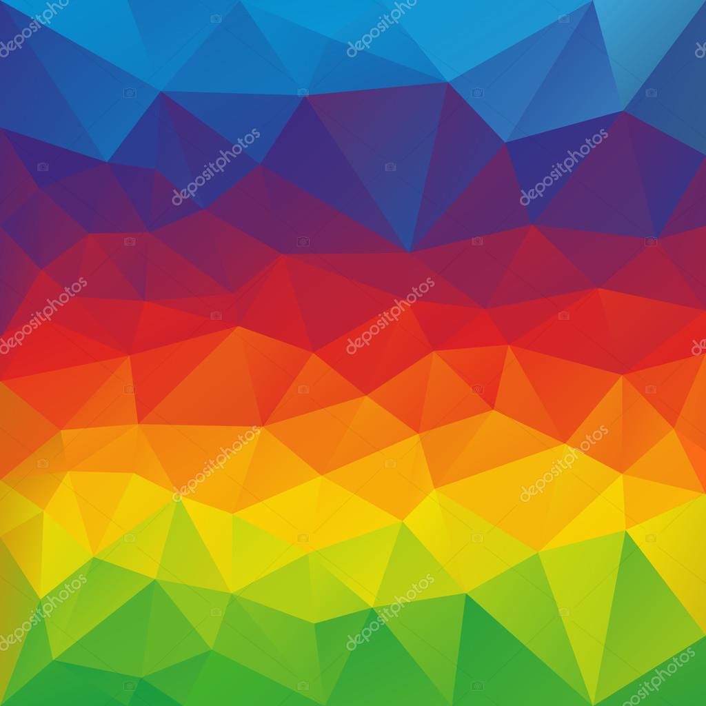 Rainbow Geometric Low Poly Vector Background 113019 Vector Art at🕸 ... Rainbow Geometric Low Poly Vector Background 113019 Vector Art at🕸 ...