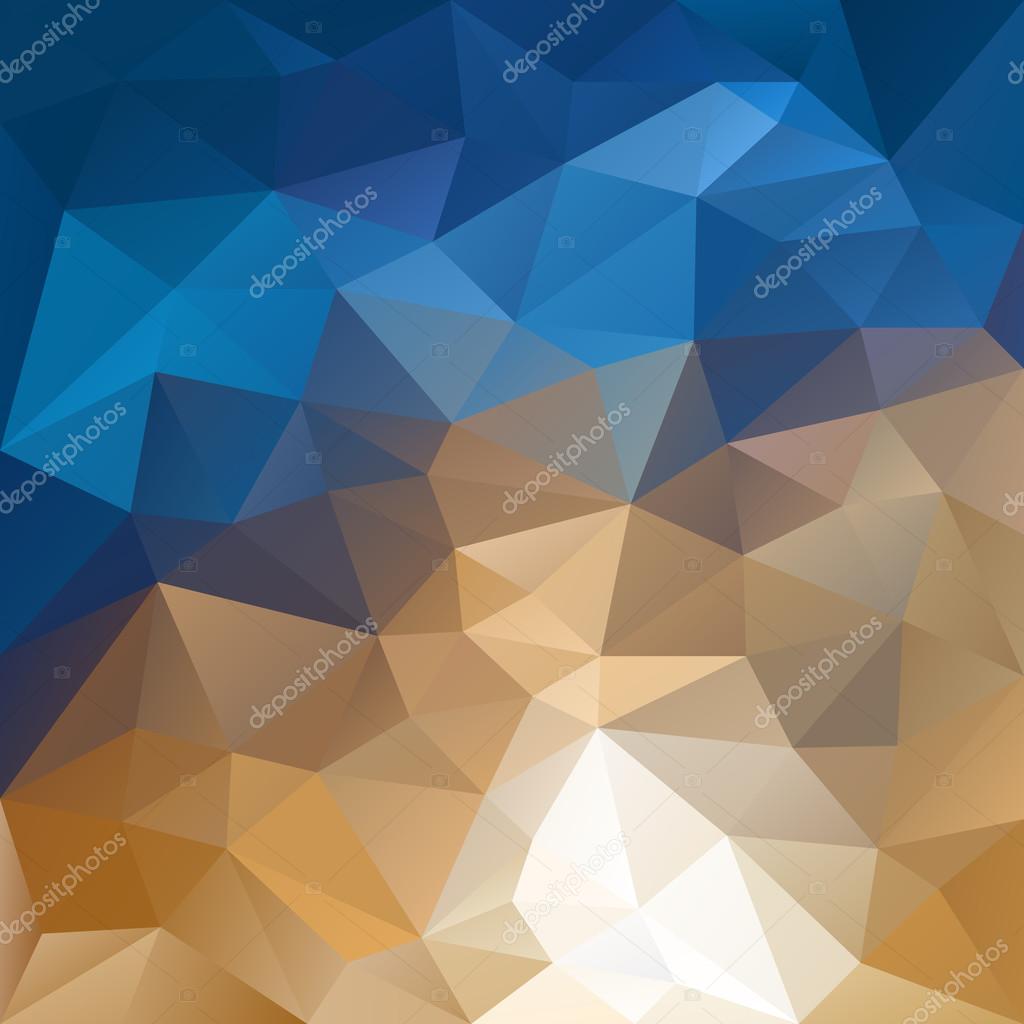 Vector polygon background with irregular tessellation pattern ...