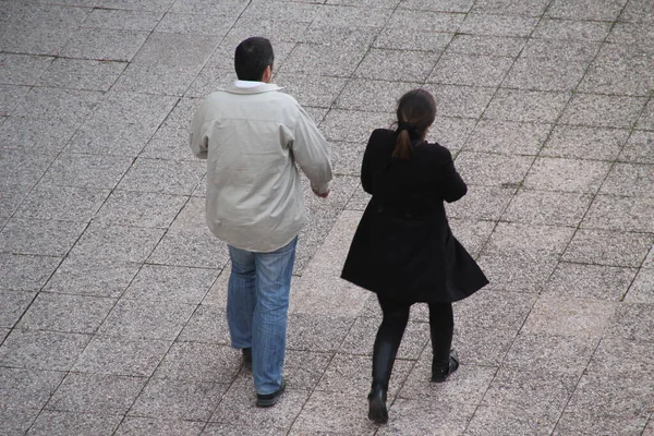 Two people walking Stock Photos, Royalty Free Two people walking Images ...