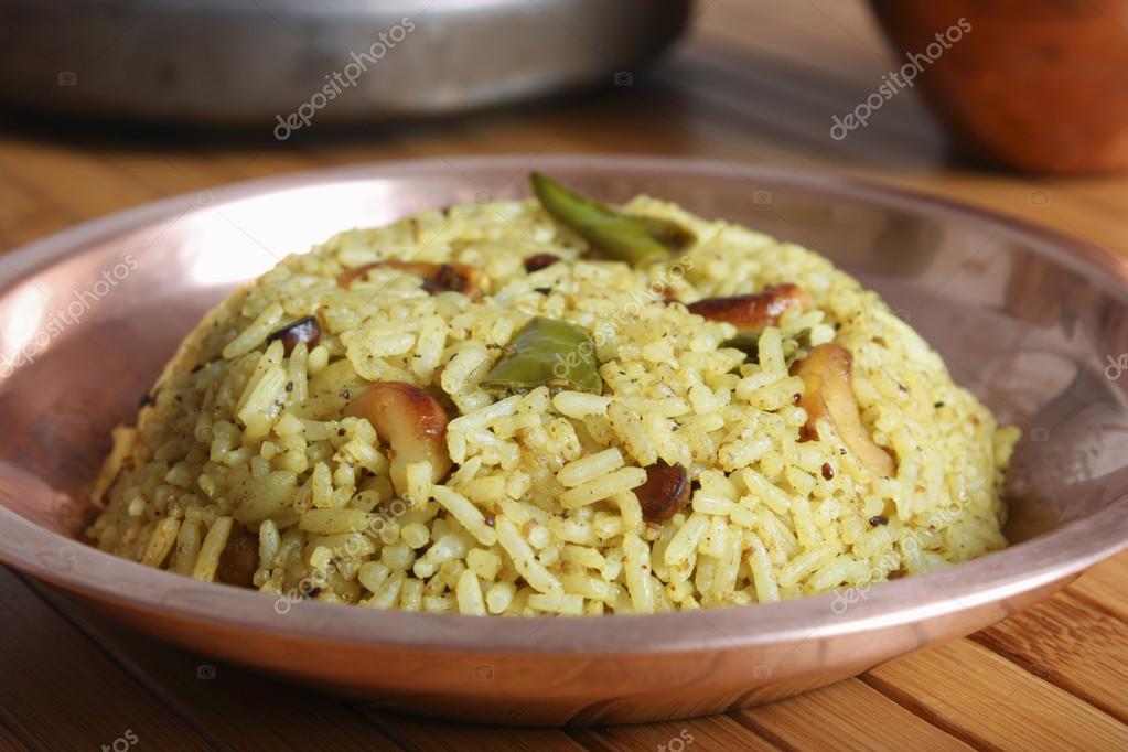 Puli sadam is rice based dish from Tamilnadu — Stock Photo ...