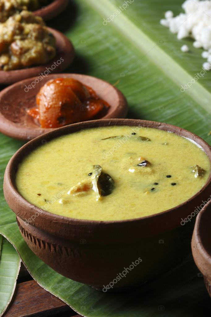 Moru curry or kalan - a traditional kerala dish — Stock Photo ...