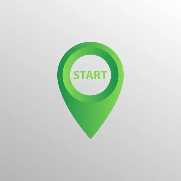 Starting point icon Vector Art Stock Images | Depositphotos