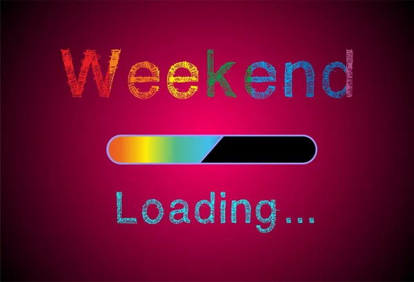 Weekend loading Vector Art Stock Images | Depositphotos