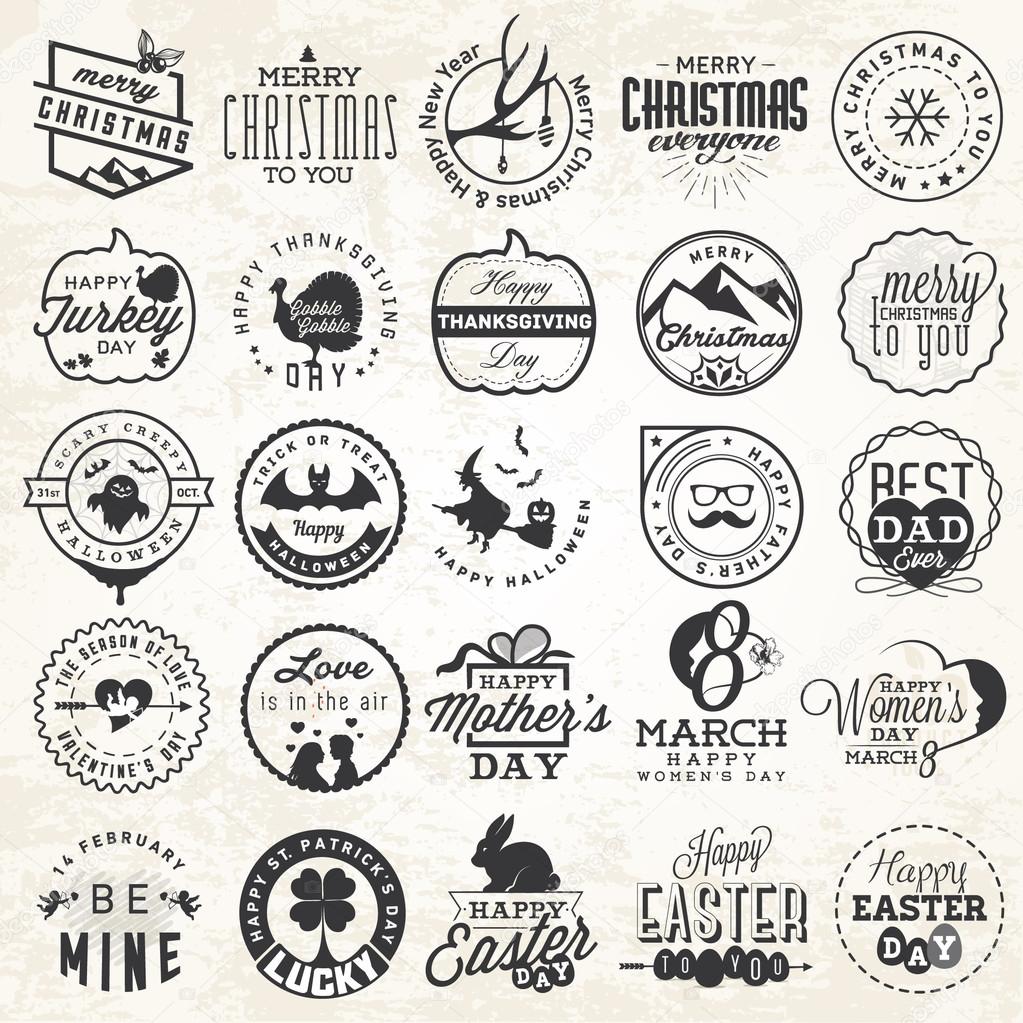 Fiestas, Navidad, Pascua, Halloween, Día de San Patricio, Día de San ...