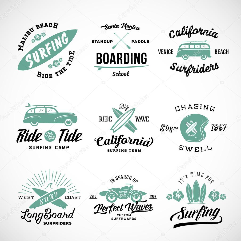 Surfboard Logo Design