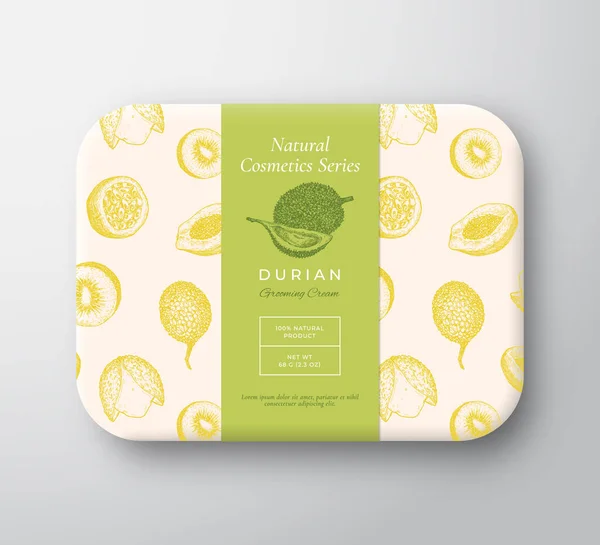 Durian package Vector Art Stock Images | Depositphotos