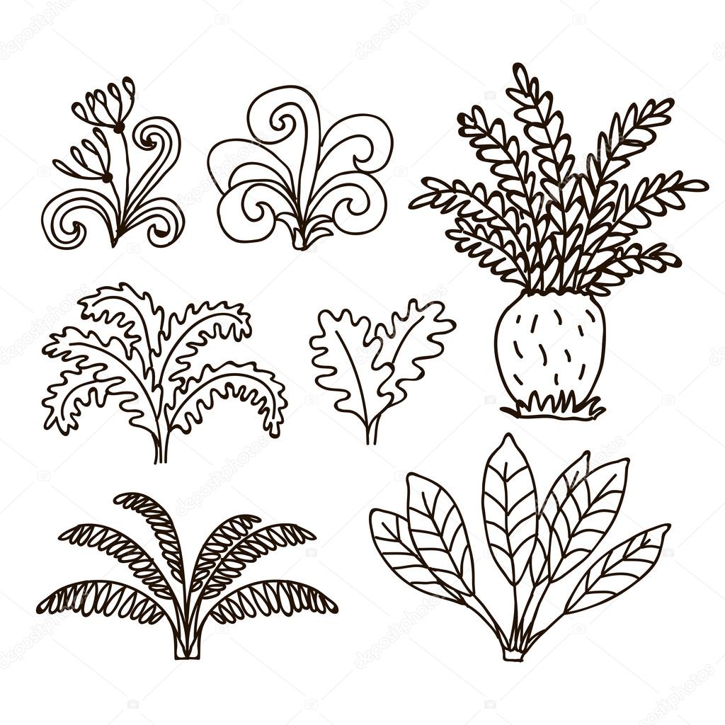 Vector hand drawn illustration jurassic — Stock Vector © TAkhmet #122600948