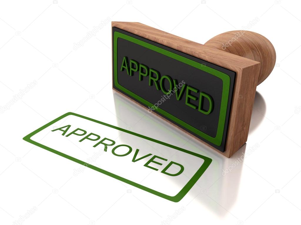 3D stamp approved Stock Photo by ©nicomenijes 103710044