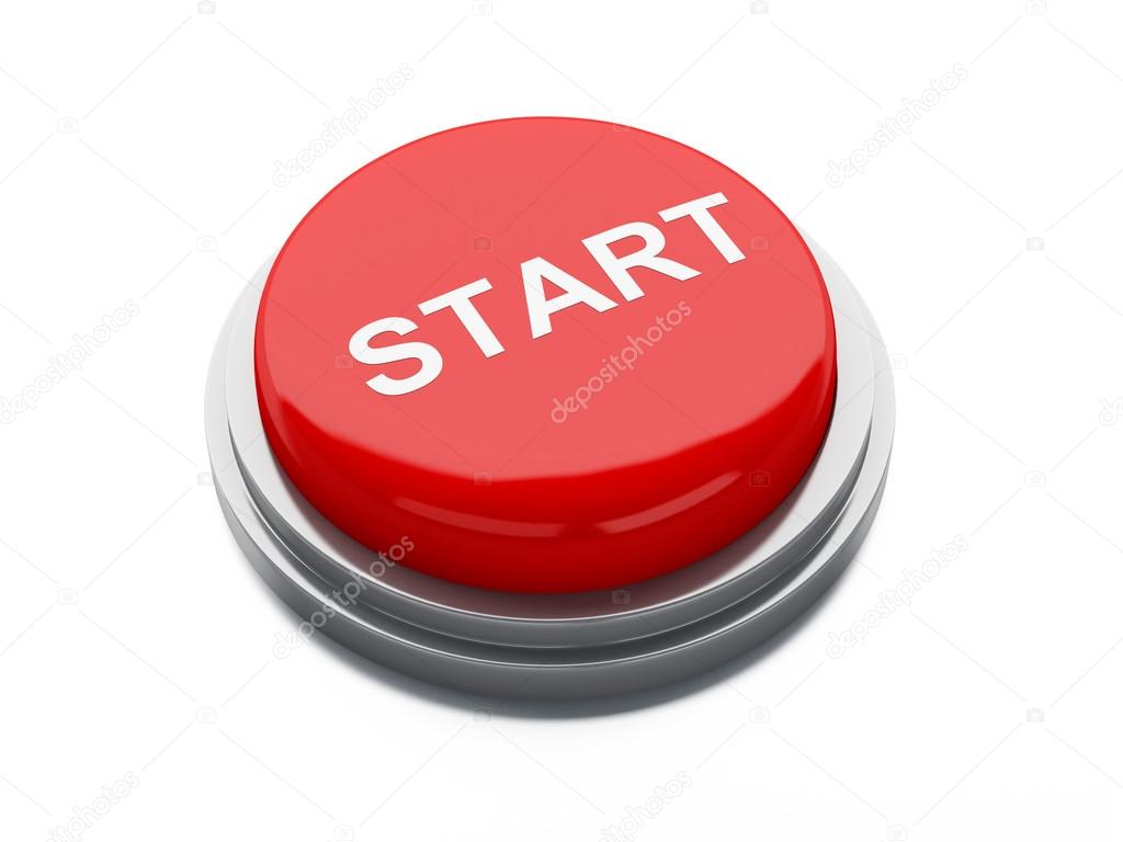 Red start button. 3d illustration Stock Photo by ©nicomenijes 57550611