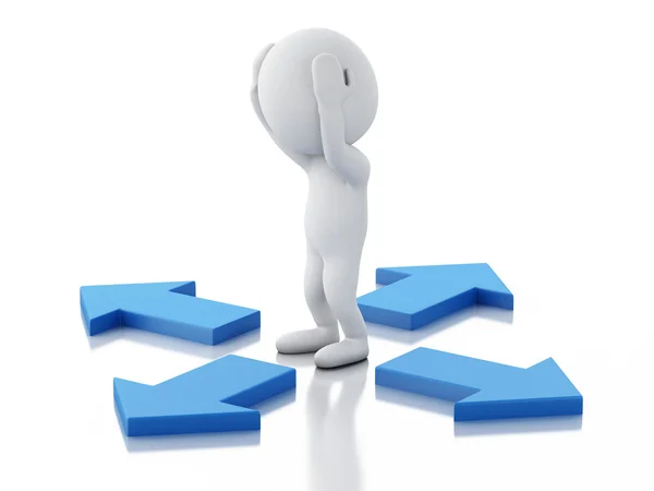 3d figure thinking Stock Photos, Royalty Free 3d figure thinking Images ...