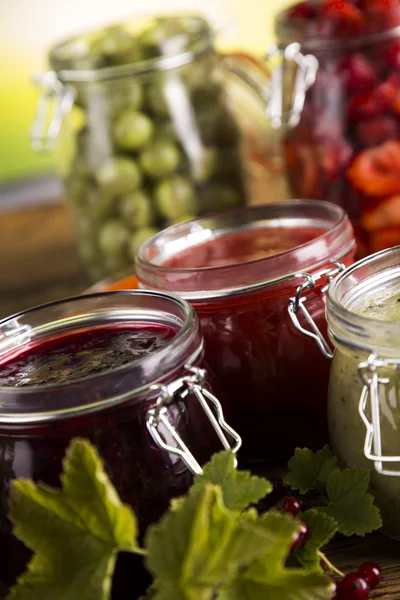 Forest fruit jam Jars of jam, fruit Jars of preserves, jams, fruit ...