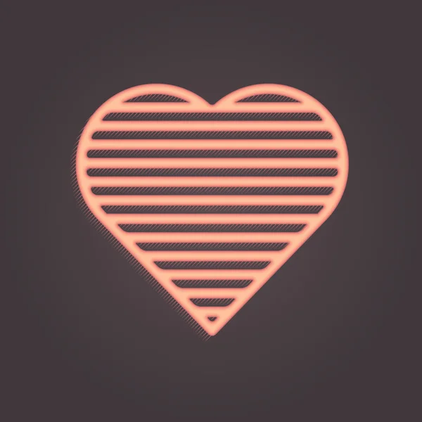 Heart icon, line design. Stock Vector by ©kovalto1 118387046