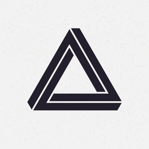 Impossible Triangle. Vector illustration — Stock Vector © Tanya_Kalm ... Impossible Triangle. Vector illustration — Stock Vector © Tanya_Kalm ...