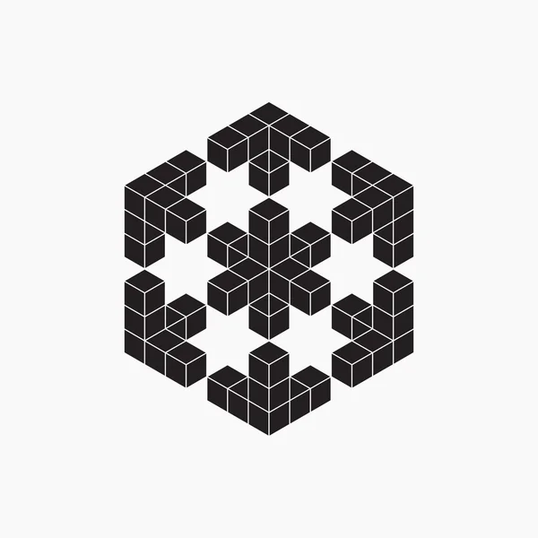 Geometric optical illusion — Stock Vector © kovalto1 #82677614