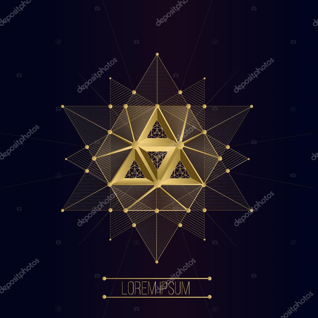 Sacred geometry forms Stock Vector Image by ©Deedman #105629864