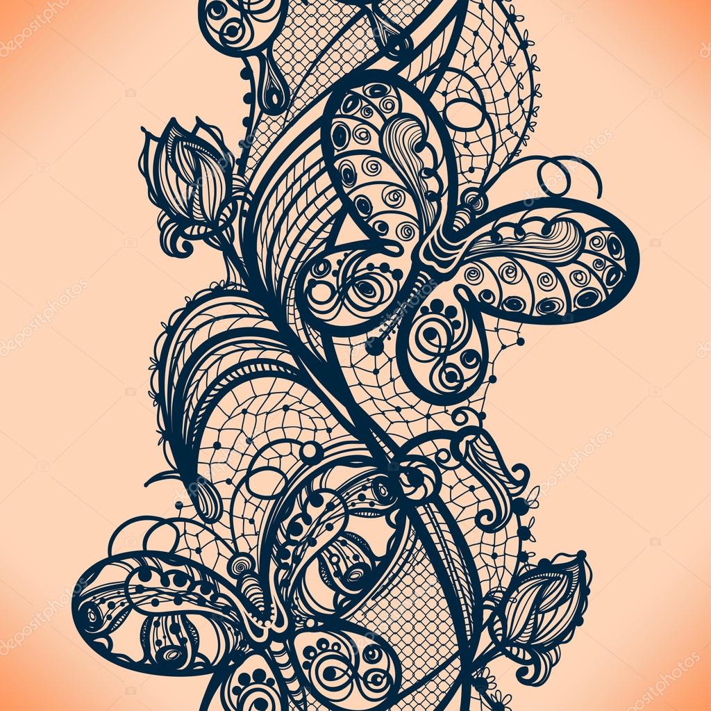 Lace Butterfly Pattern