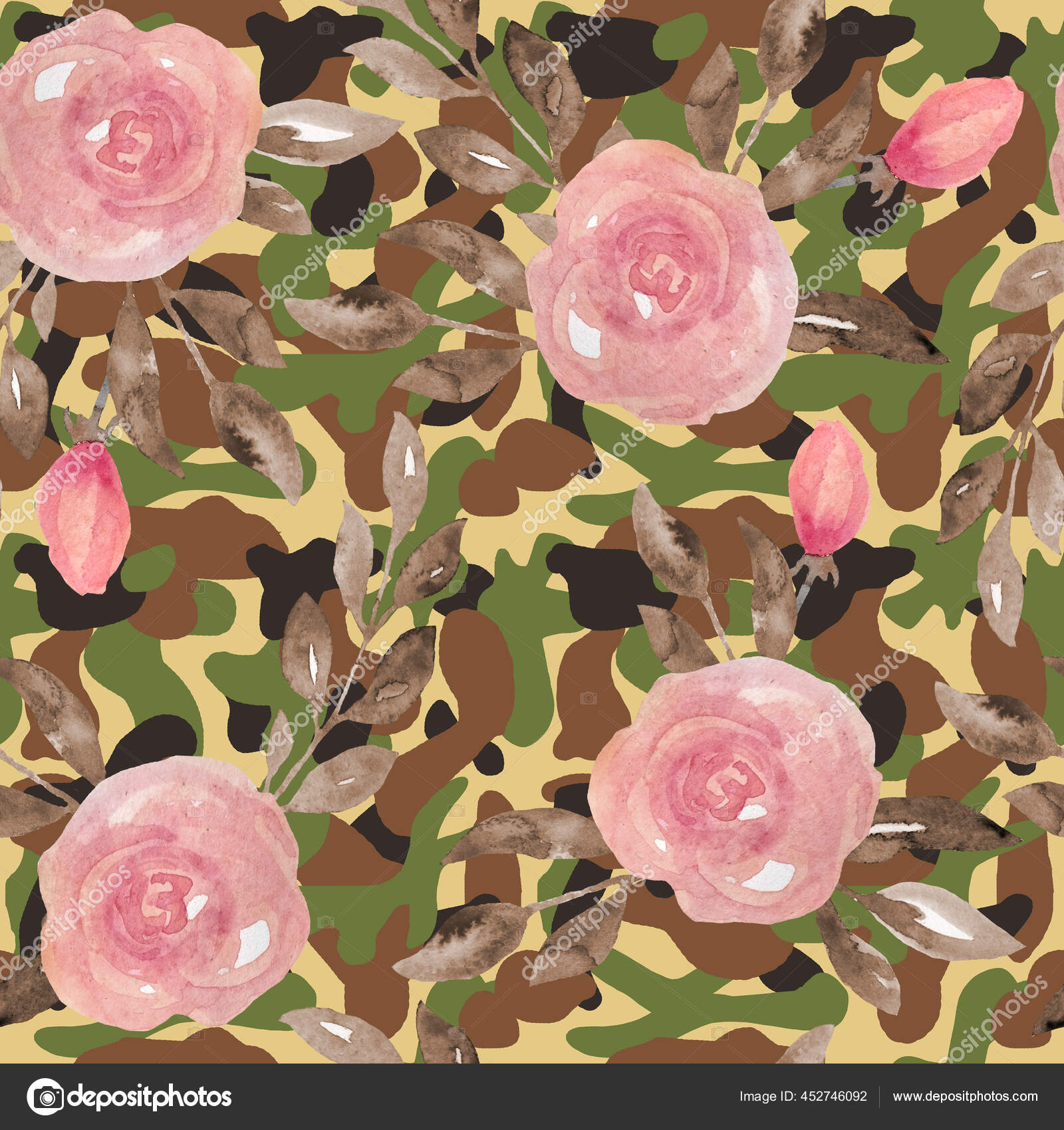 Pink Hunting Camo Background