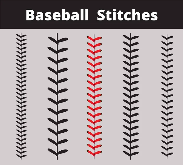 Baseball stitches Vector Art Stock Images | Depositphotos