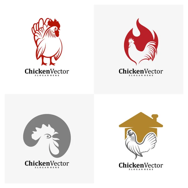 Logos de polleria imágenes de stock de arte vectorial | Depositphotos