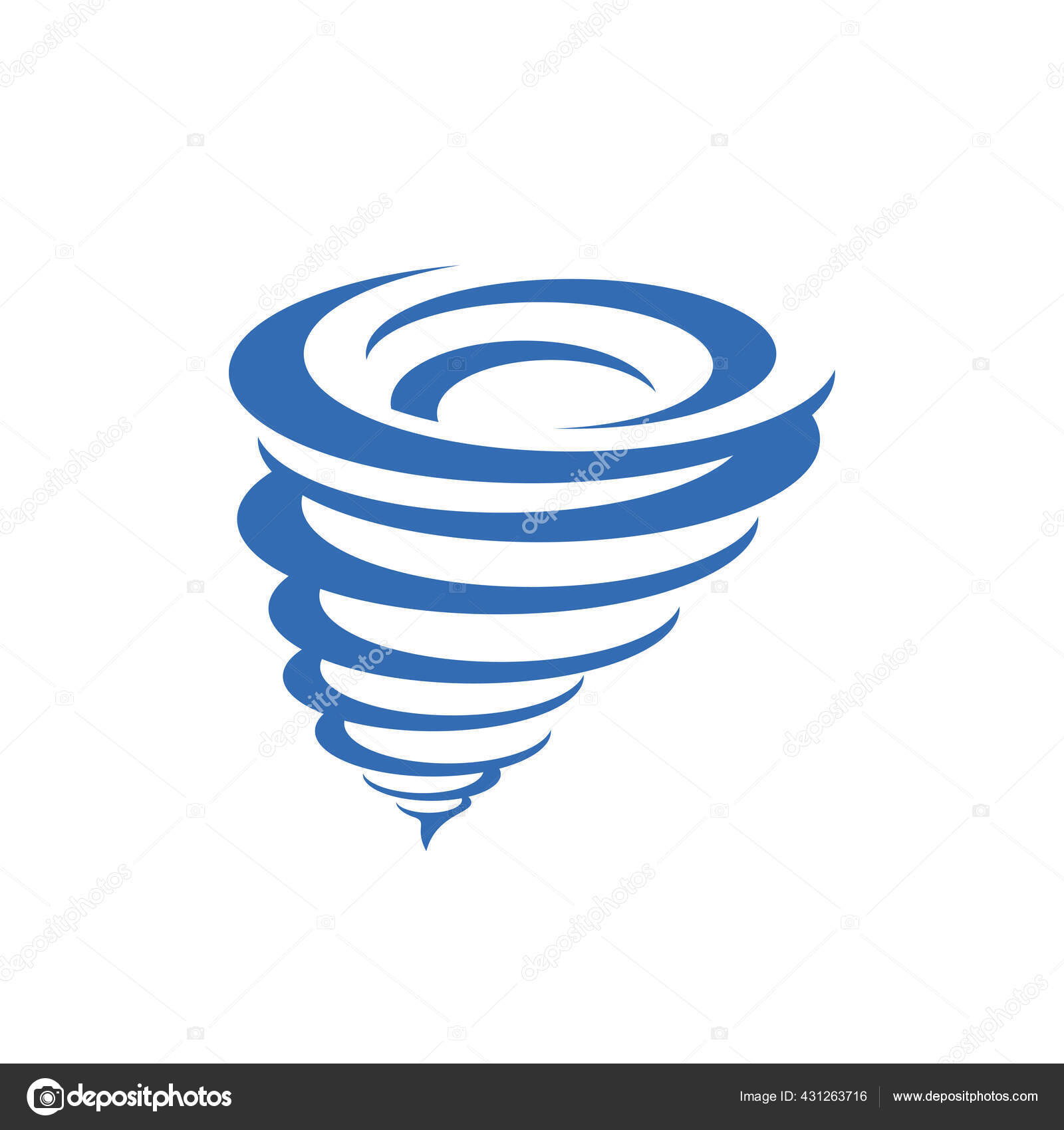 Tornado Logo Vector