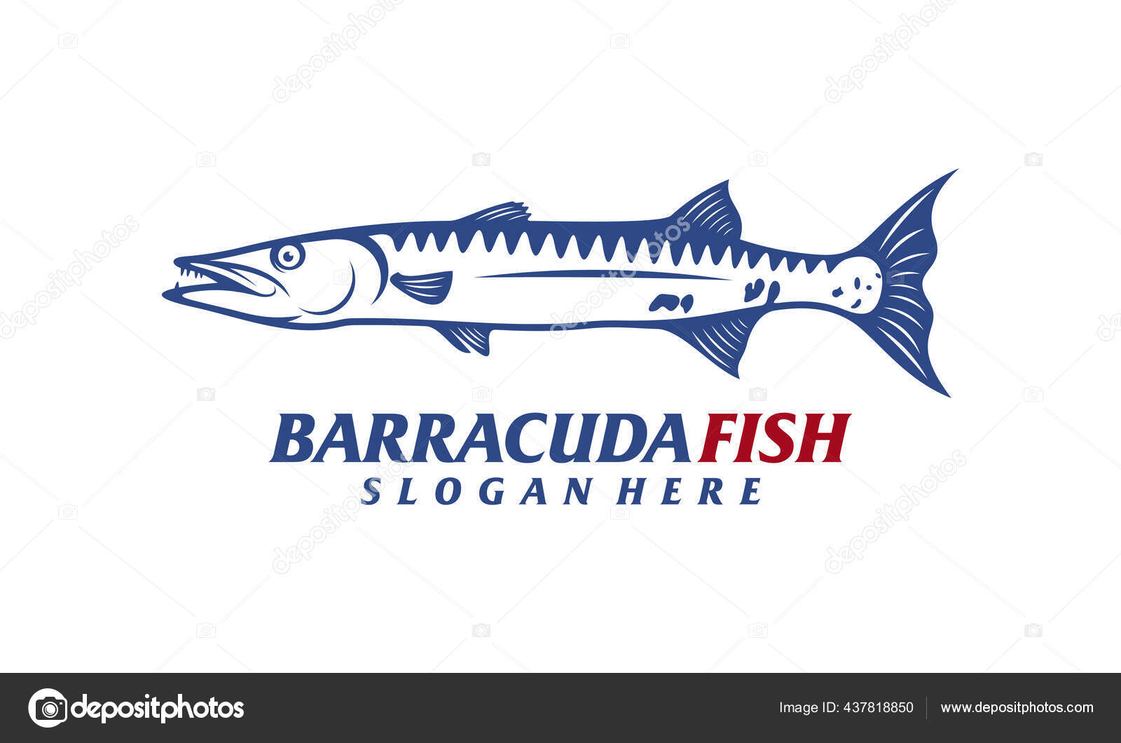 Barracuda Mascot Logo