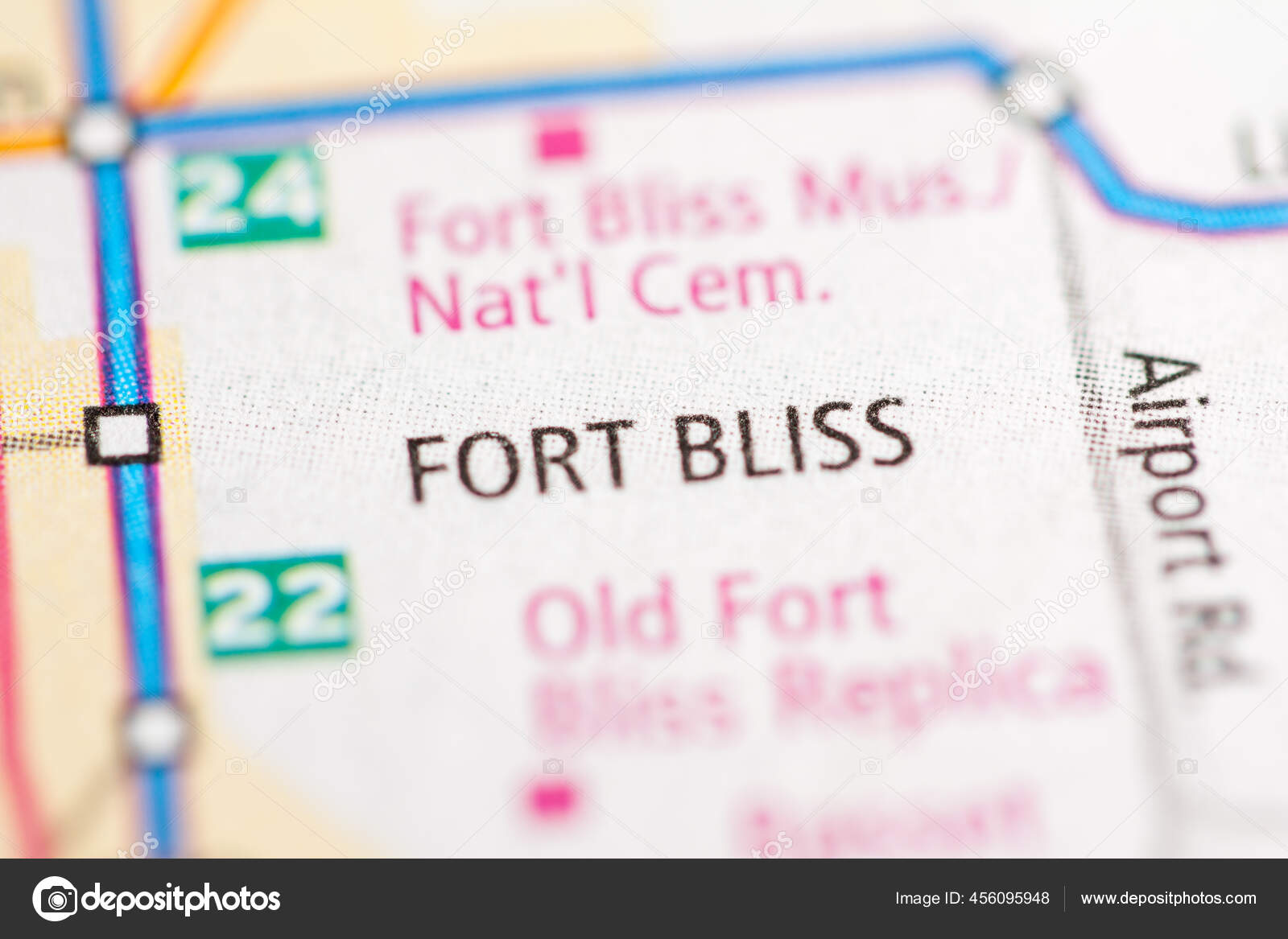 Texas Map Fort Bliss at Dolores Bennett blog