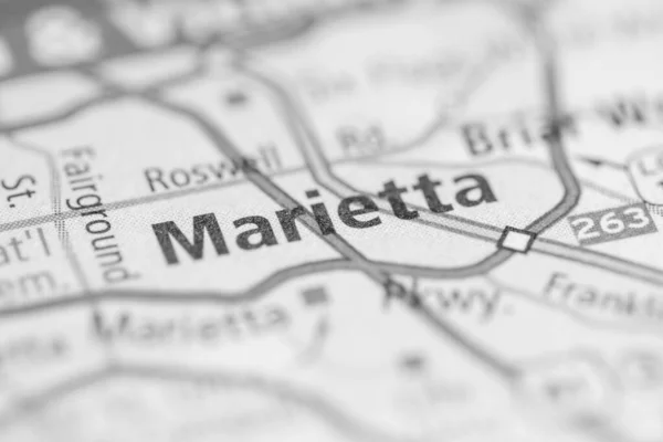 Map Of Marietta Ga