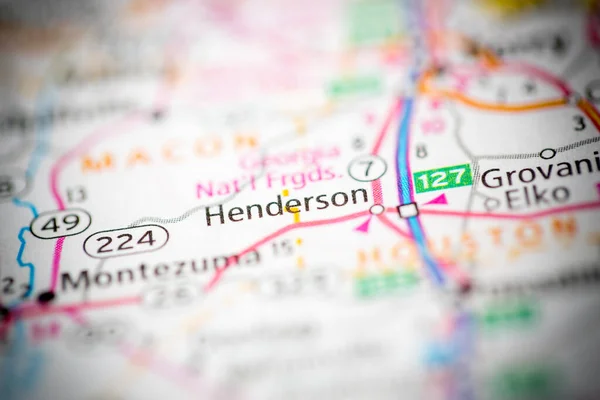 Henderson Nevada Usa Map — Stock Photo © aliceinwonderland2020 #415101554