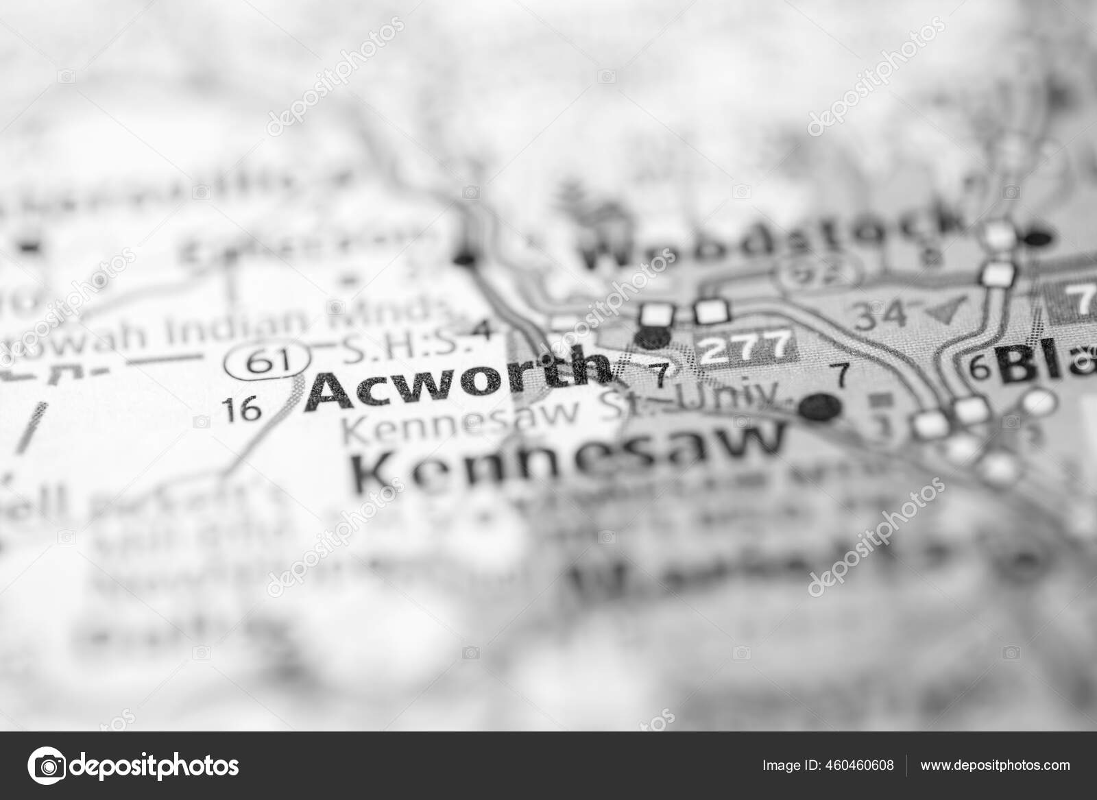 Acworth Georgia Usa Map — Stock Photo © aliceinwonderland2020 #460460608 Acworth Georgia Usa Map — Stock Photo © aliceinwonderland2020 #460460608