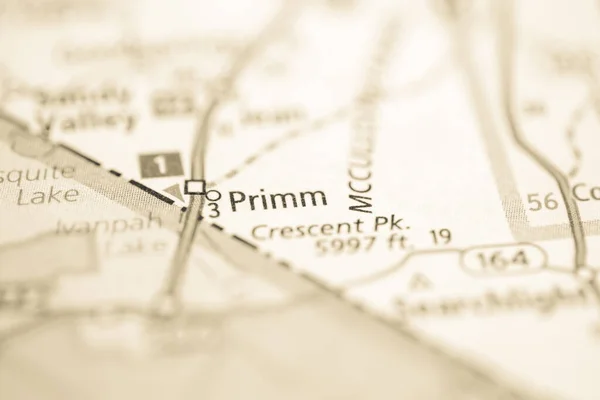 Primm. Nevada. USA en el mapa 2024