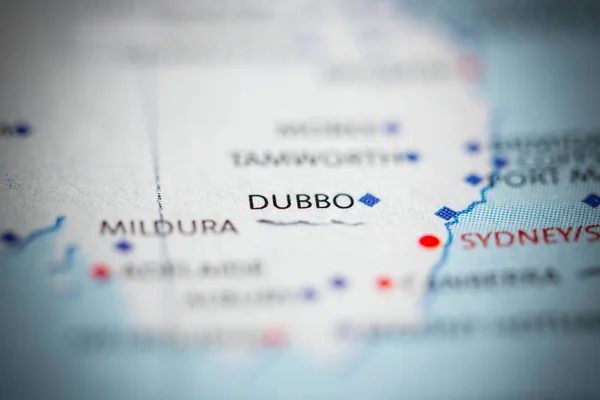 Dubbo Australia Map Stock Photo by ©aliceinwonderland2020 460641372