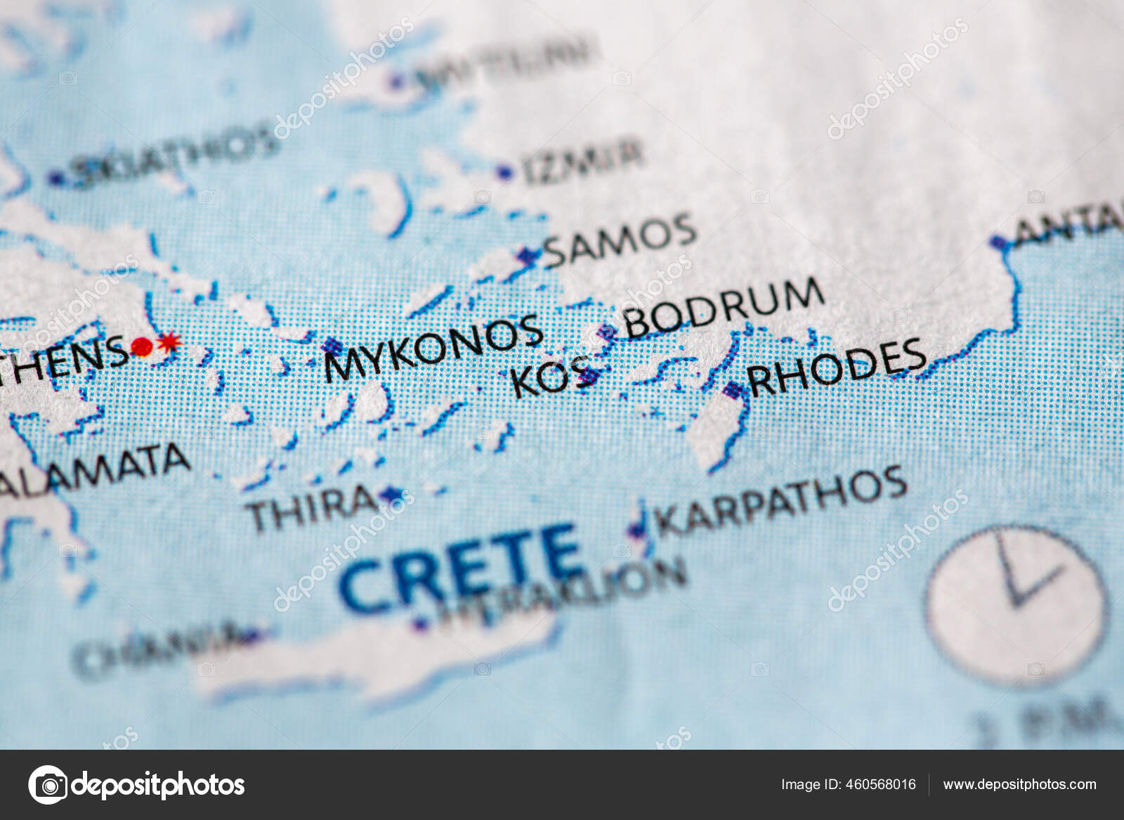 Kos City Map Stock Photo by ©aliceinwonderland2020 460568016