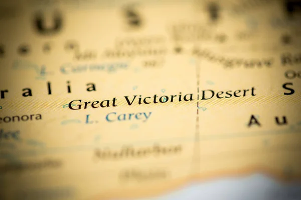 Great Victorian Desert Map