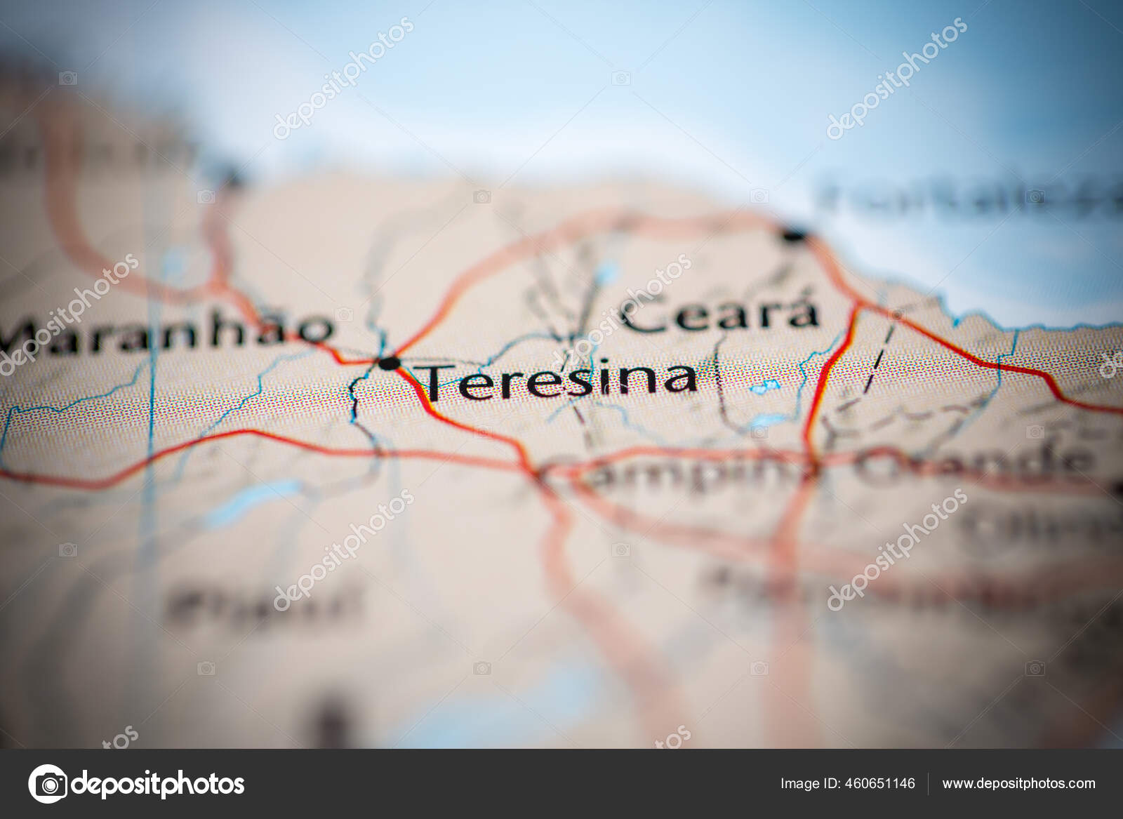 Teresina Brazil Map Stock Photo by ©aliceinwonderland2020 460651146
