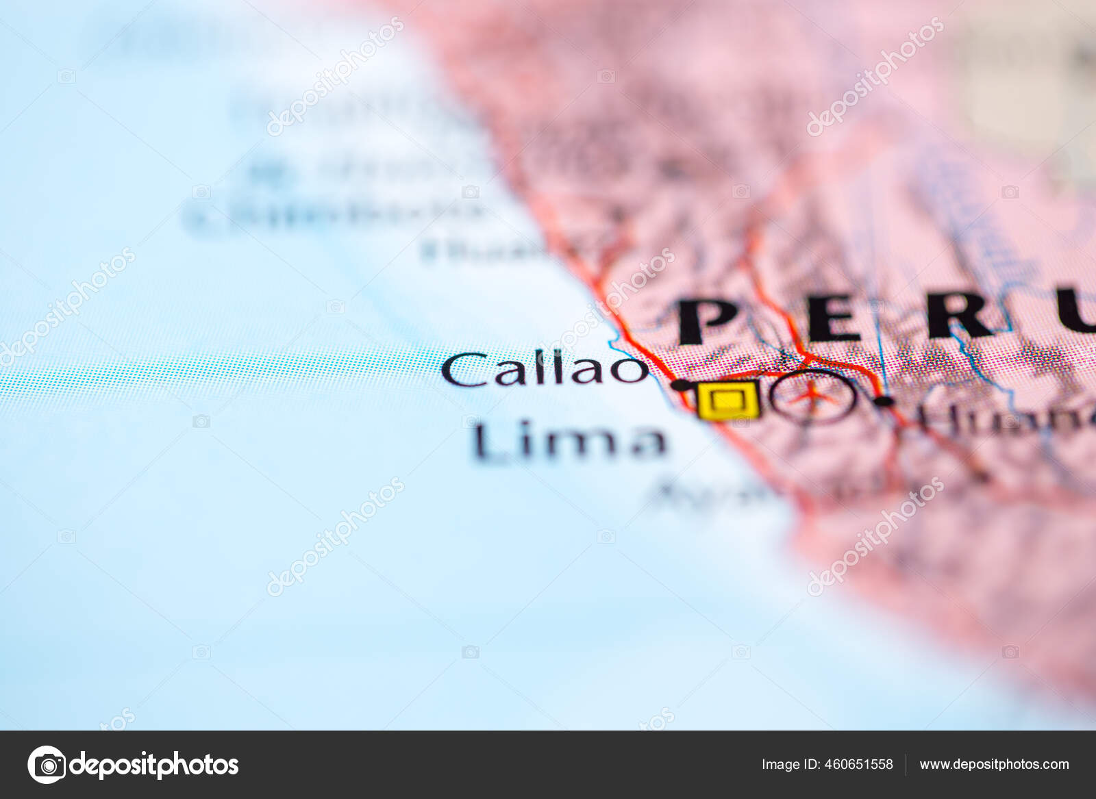 Callao Peru Map