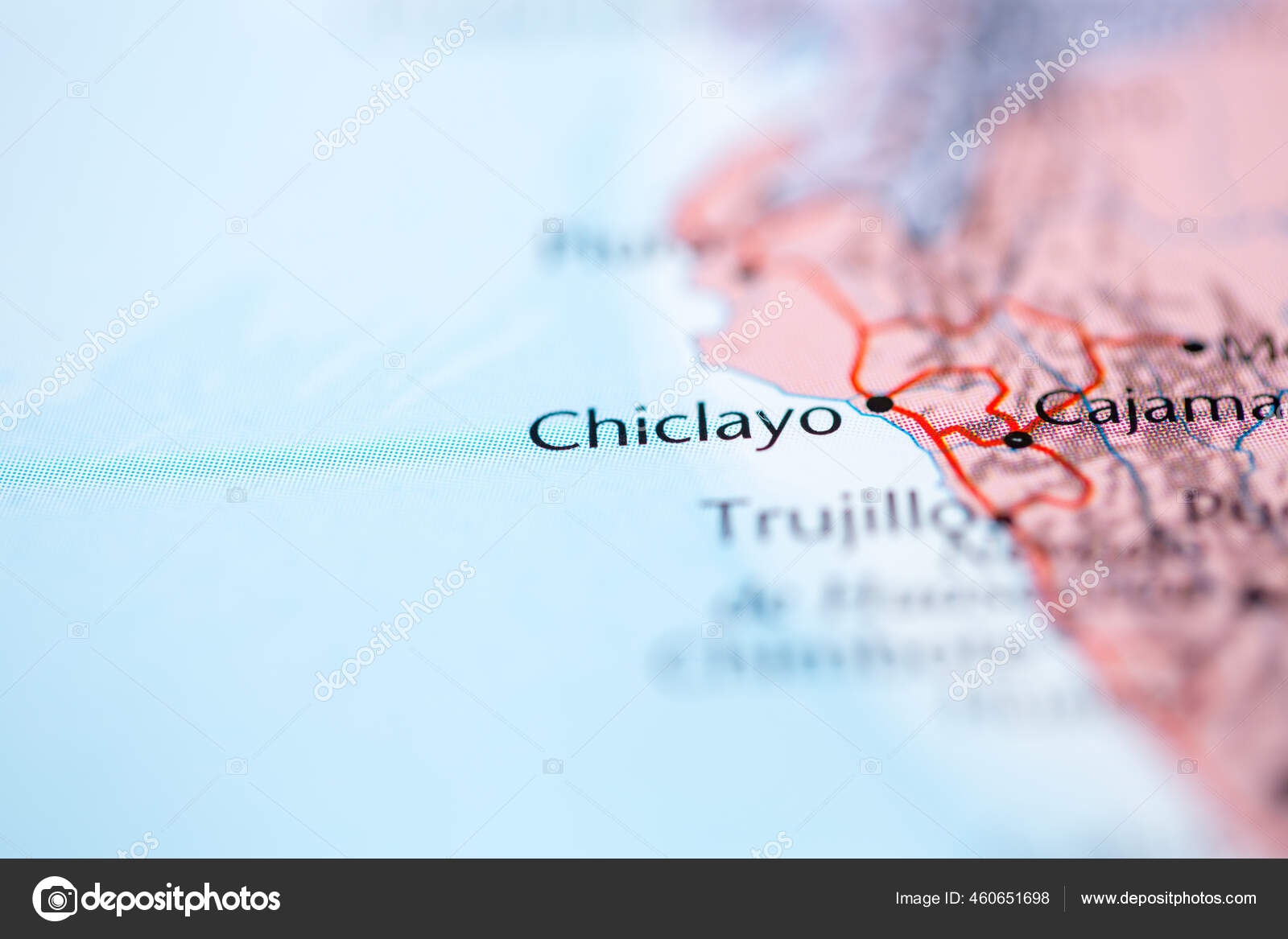 Chiclayo Peru Map Stock Photo by ©aliceinwonderland2020 460651698