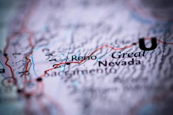 Reno Usa Map Stock Photo by ©aliceinwonderland2020 460655088