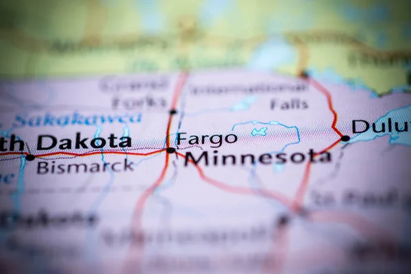 Fargo map Stock Photos, Royalty Free Fargo map Images | Depositphotos