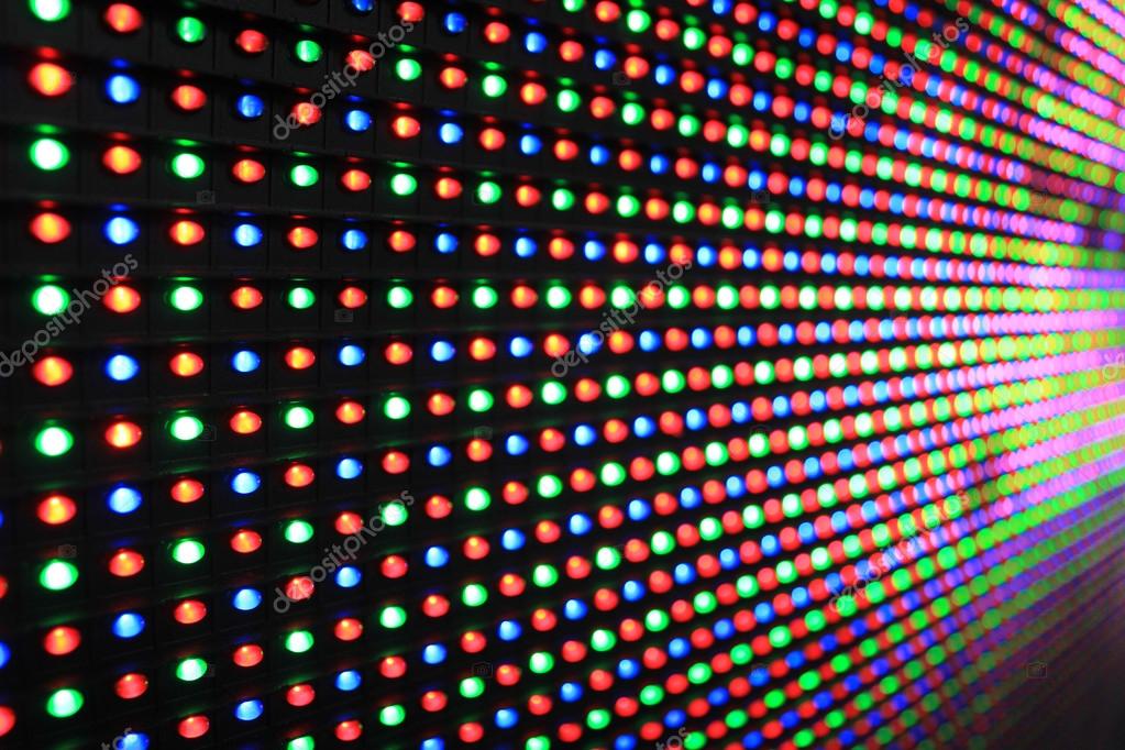 LED screen - RGB diodes dip macro Stock Photo by ©Taranukhin 67047489
