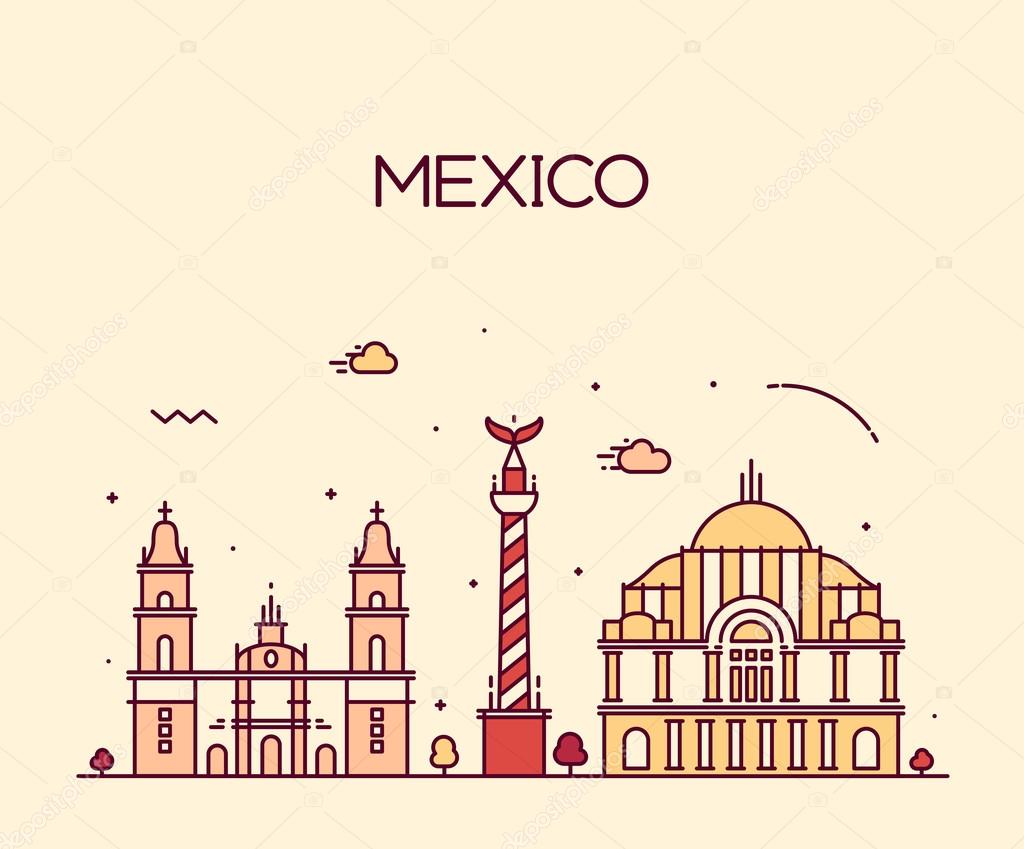 Mexican Silhouette Clip Art