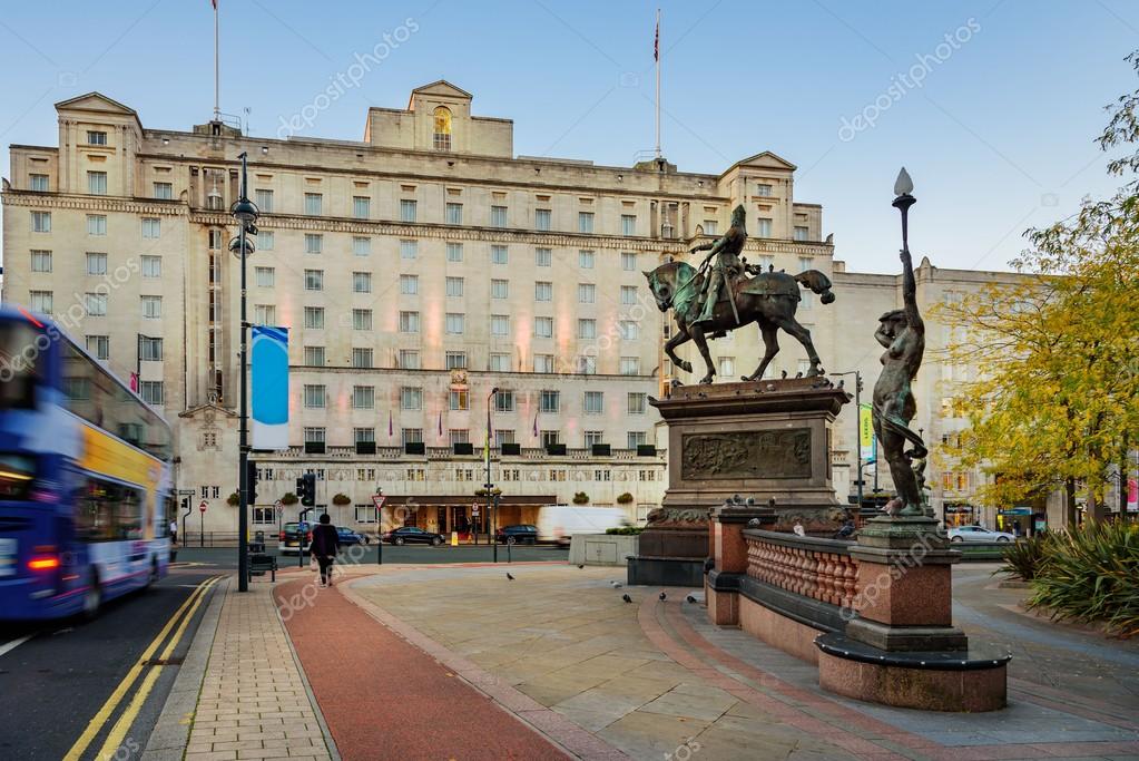 City Square -Leeds, England — Stock Photo © sakhanphotography #114521902