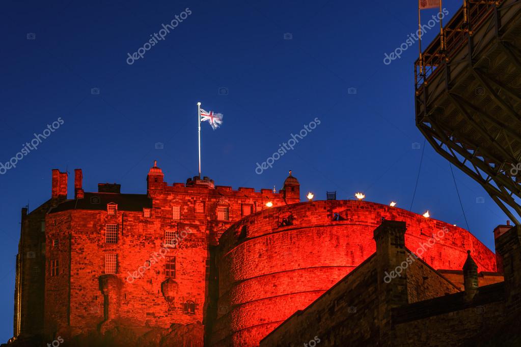 Edinburgh Castle, Scotland — Stock Photo © sakhanphotography #89054314