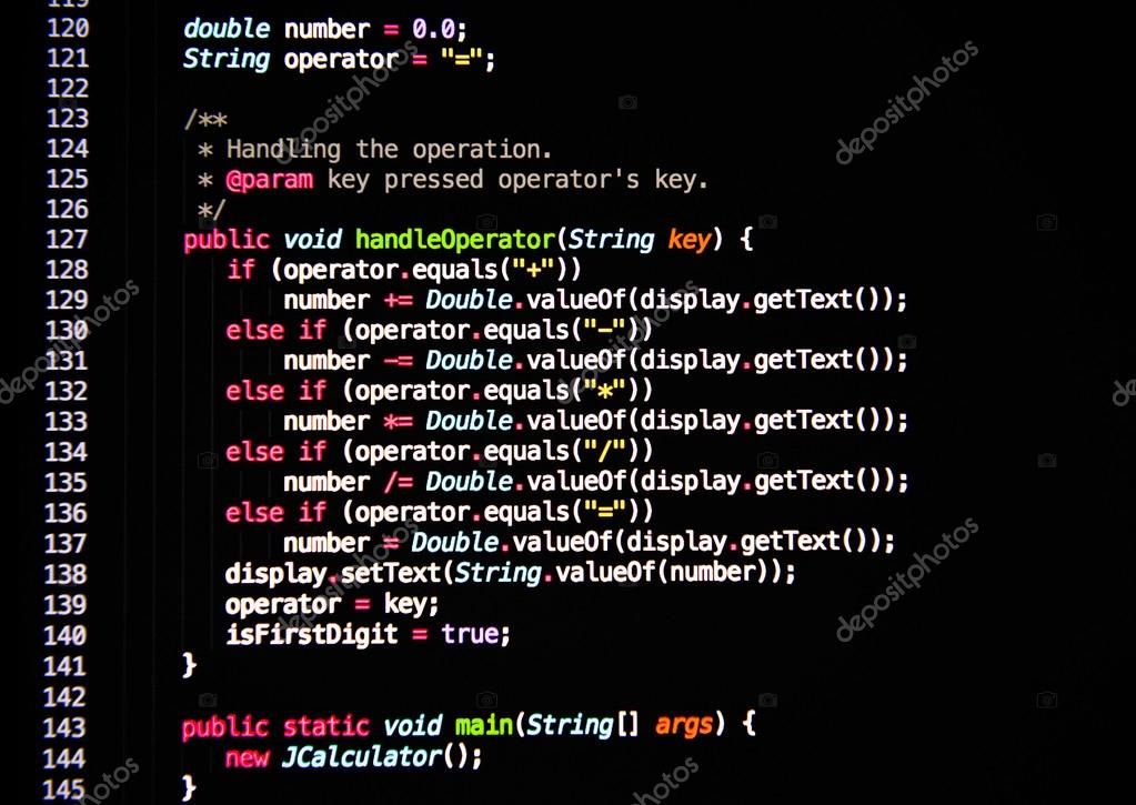 Computer language source code Stock Photo by ©kikujungboy 117958376