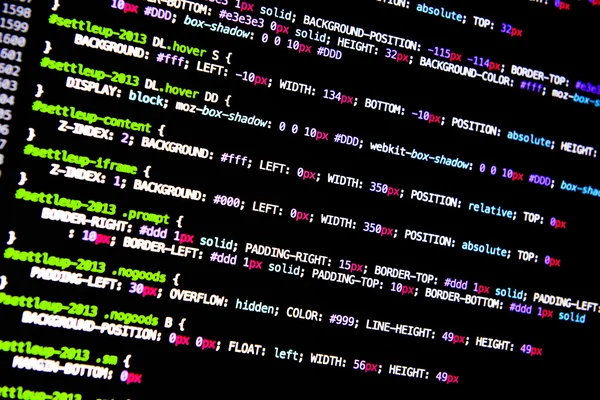 Computer language source code — Stock Photo © kikujungboy #119481796