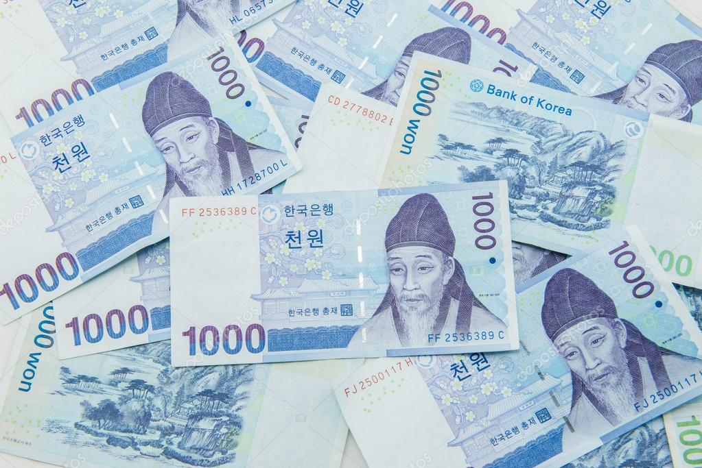 South Korean Won currency Stock Photo by ©kikujungboy 64124523