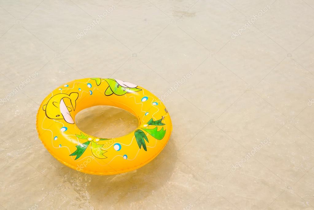 Orange pool float — Stock Photo © kikujungboy #67132409