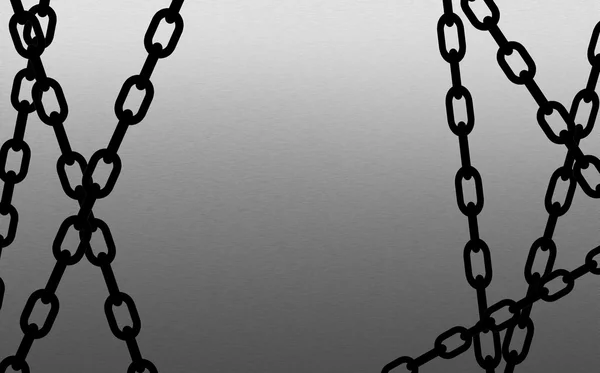 Black Chain Background