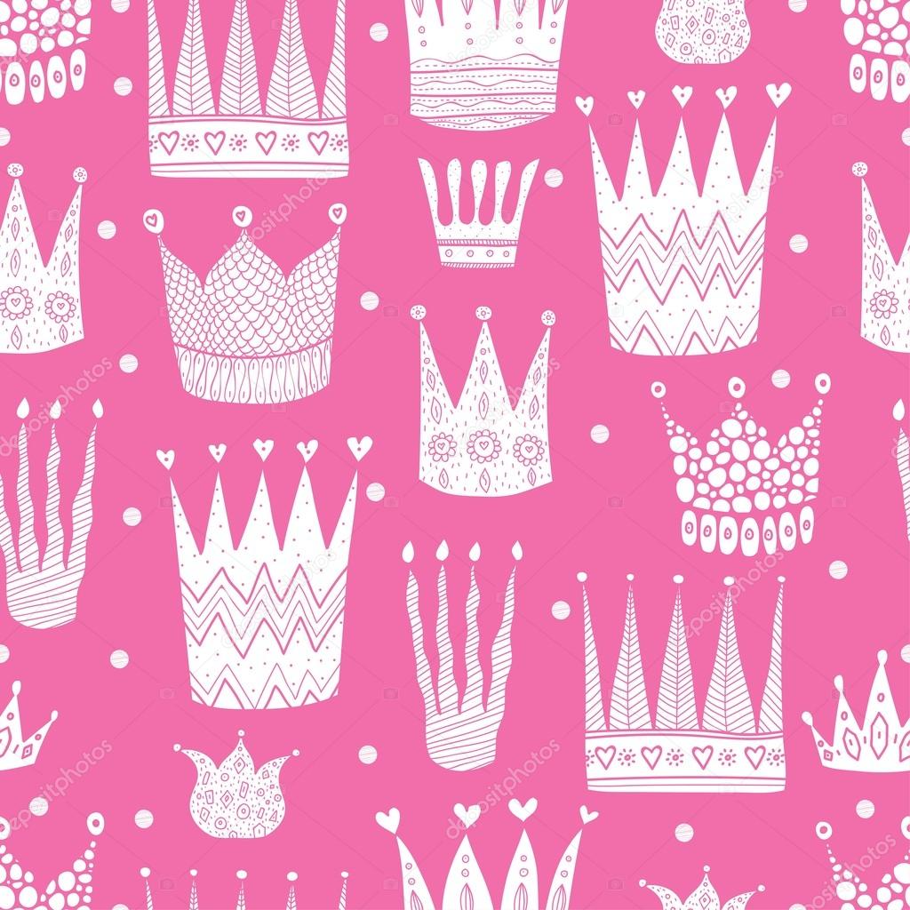 Pink princess postcard Stock Vector Image by ©vyazovskaya #80707100